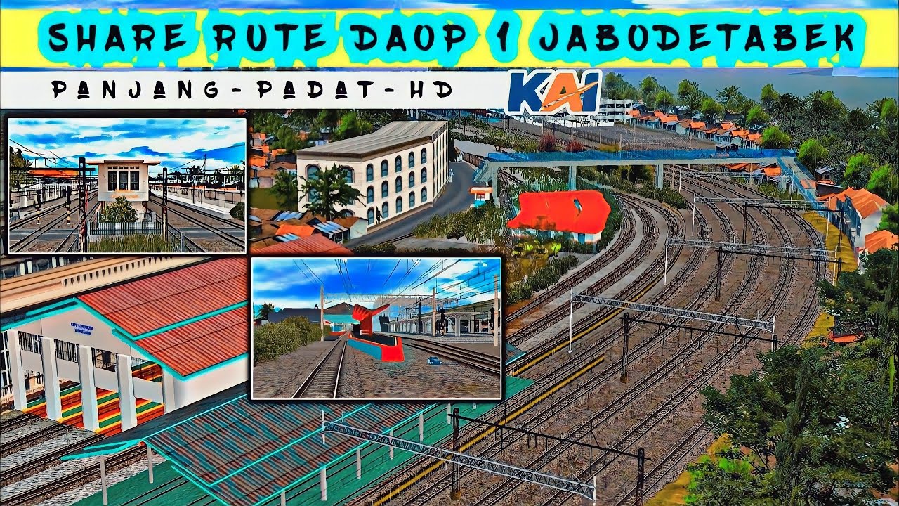 FREE⁉️Share Rute Daop 1 | JABODETABEK Line ( Android & PC ) - YouTube
