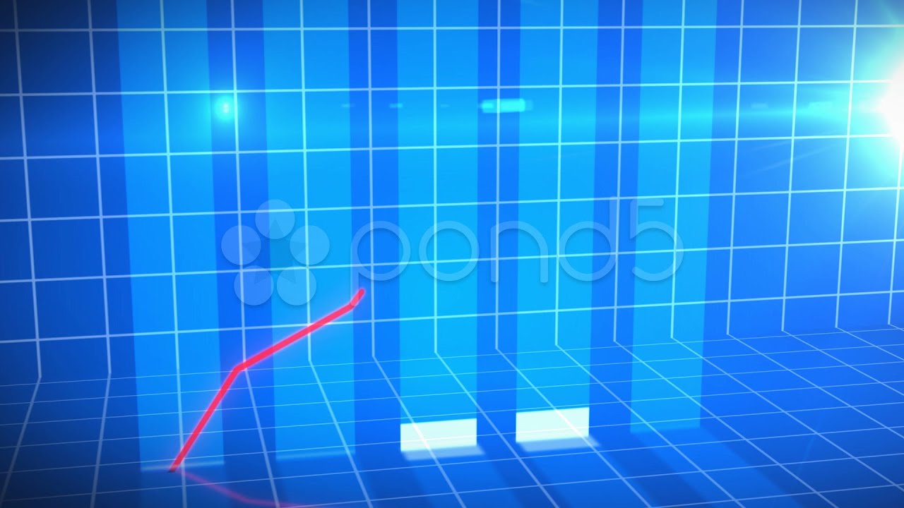 Animation Of A Growing Chart. Stock Footage - YouTube