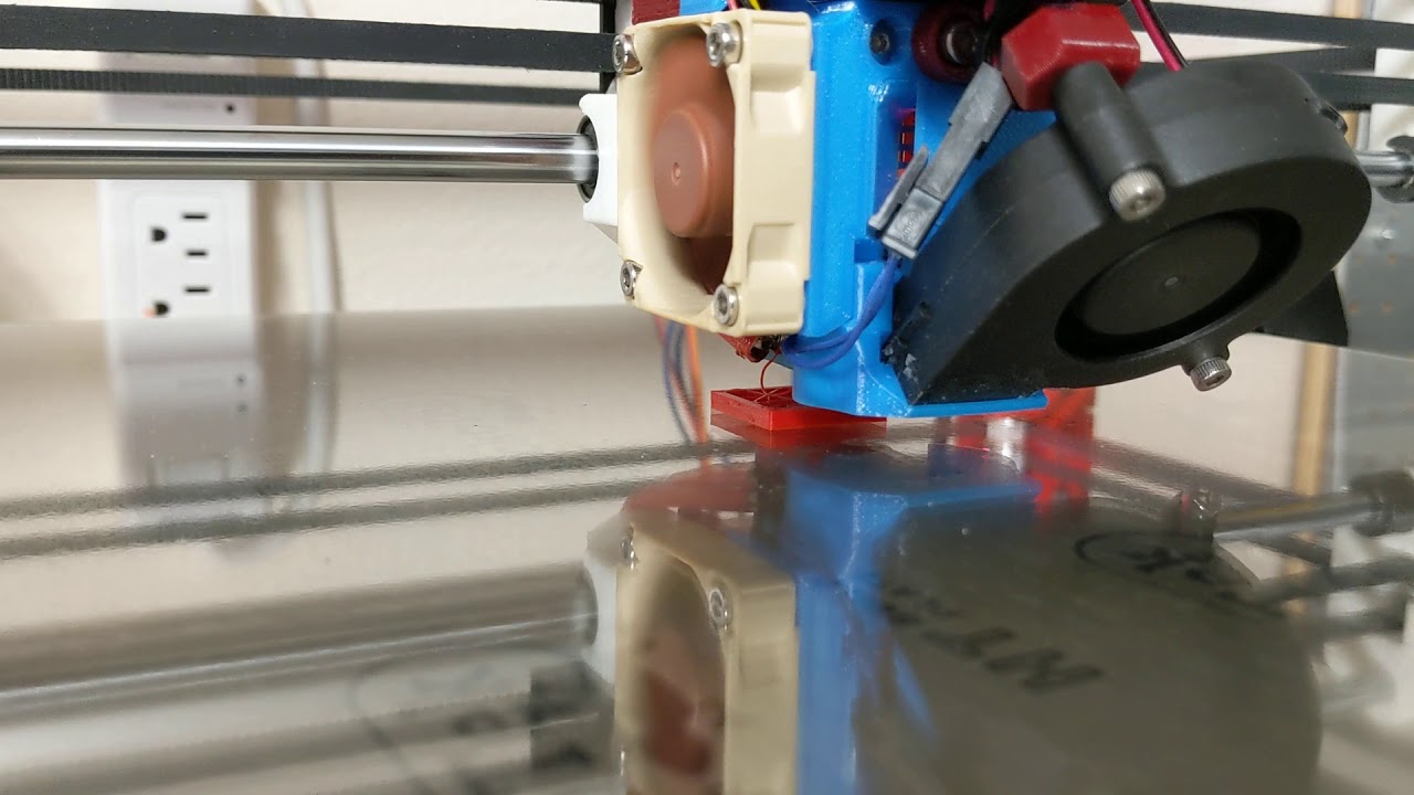 Modified HEVO / HyperCube 3D Printer with a Prusa R5 Extruder (no ...