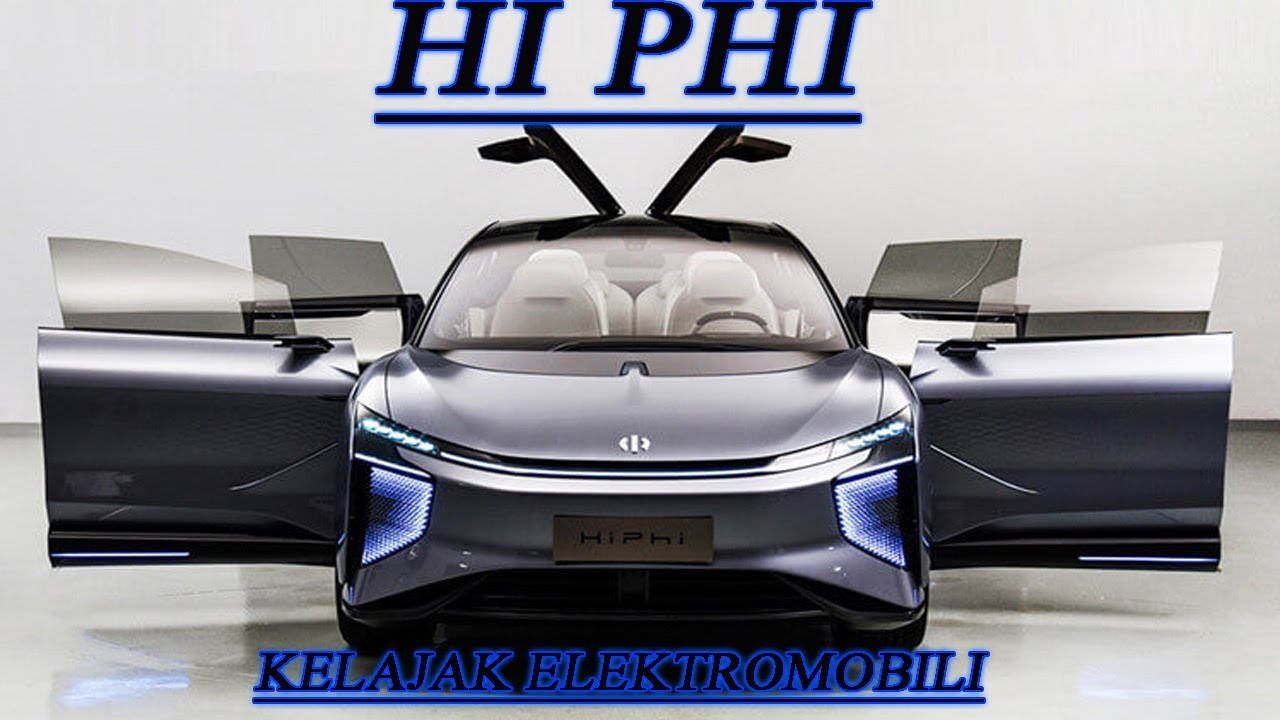 HI PHI X elektromobili! Full varianti 190 000$ - YouTube