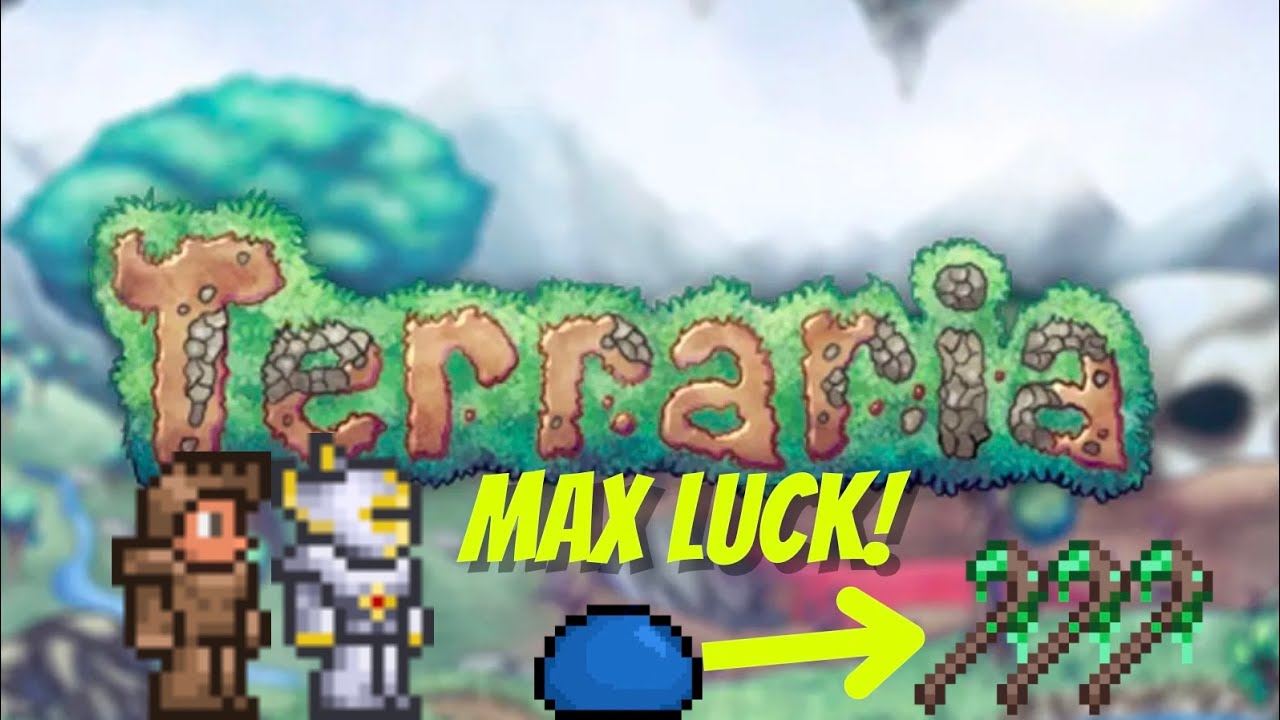Can We Beat Terraria With MAX Luck? pt2 ft SharpShaBoom - YouTube