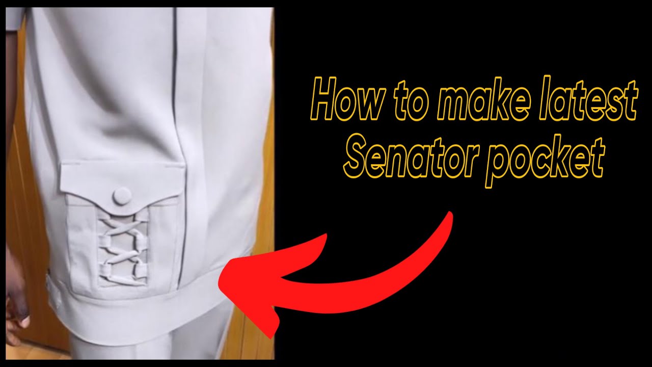 How to sew lace pocket design step by step - YouTube