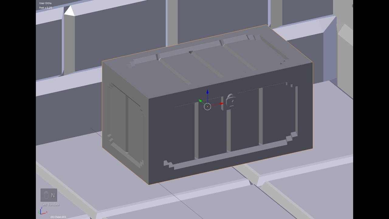 Super Easy Treasure Chest Tutorial for Blender 3D | Custom Dungeon Pt15 ...