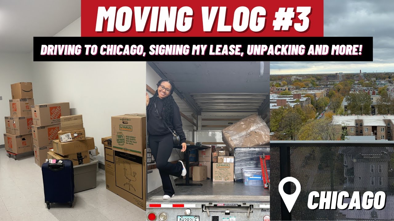 IT'S MOVE IN DAY | Moving Into My First Apartment Post Grad in Chicago ...