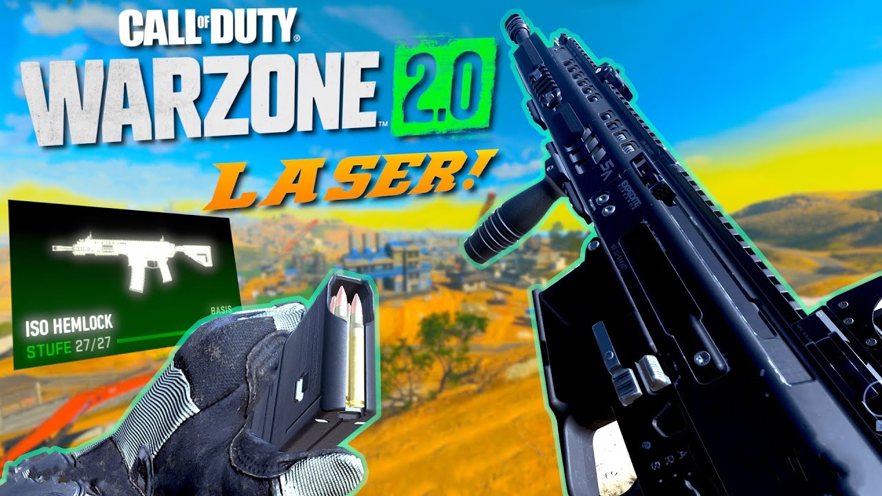 *META* Der beste LASER in Warzone 2.0!!! ISO Hemlock Loadout / Klasse ...