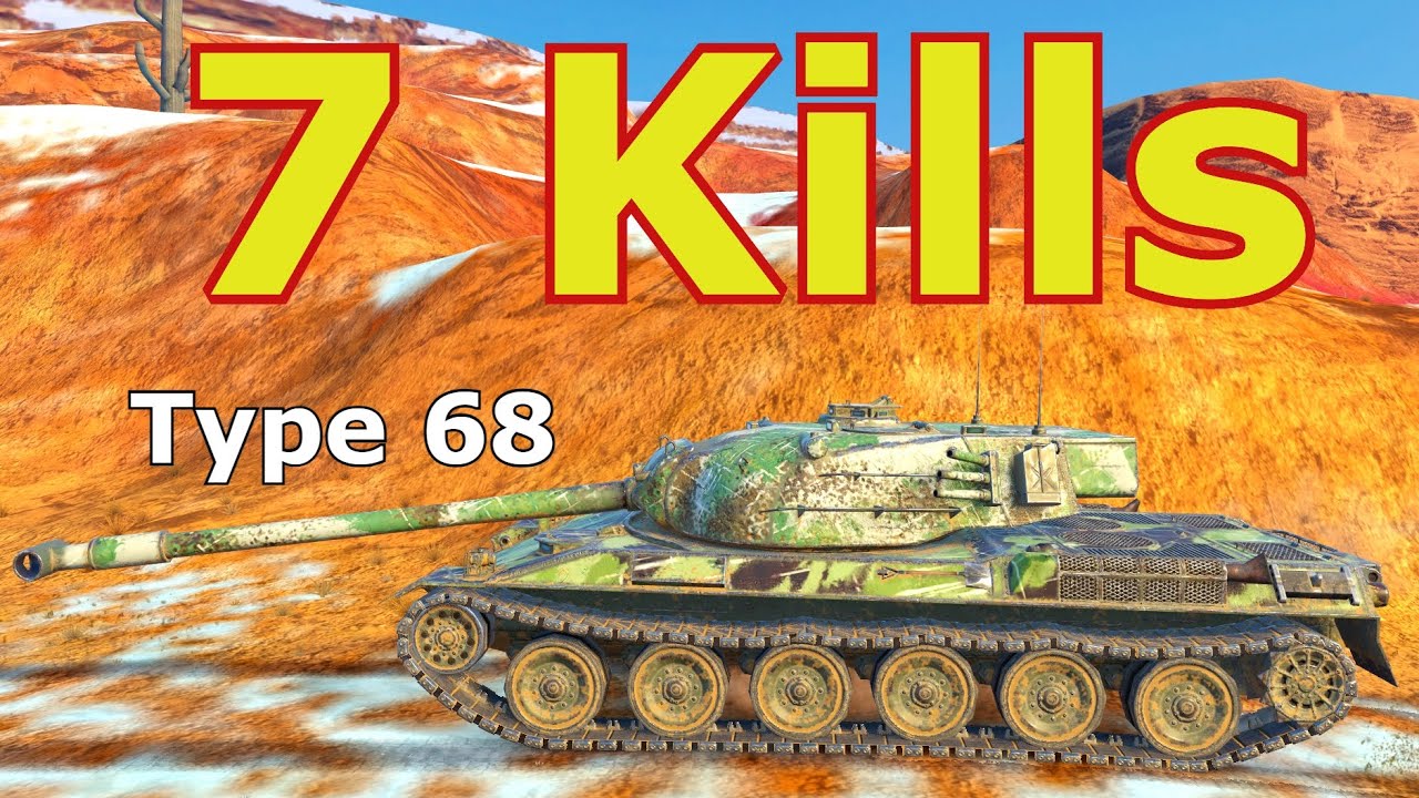 Type 68 - 7 Kills • 4K DMG • WoT Blitz - YouTube