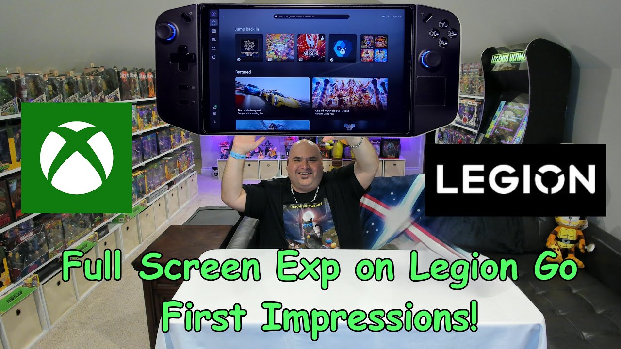 Xbox Full Screen Experience on Legion Go & First Impressions! - YouTube