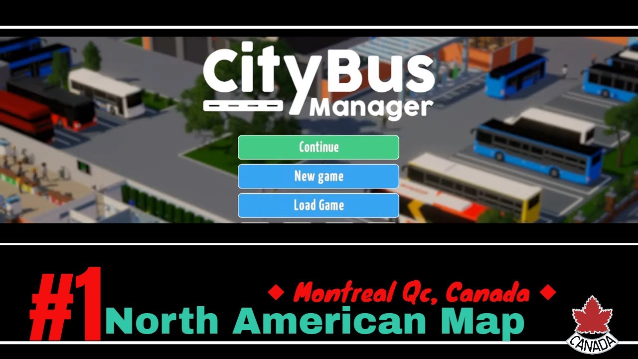 🔴 City Bus Manager: Canadian Cities Maps & More! - YouTube