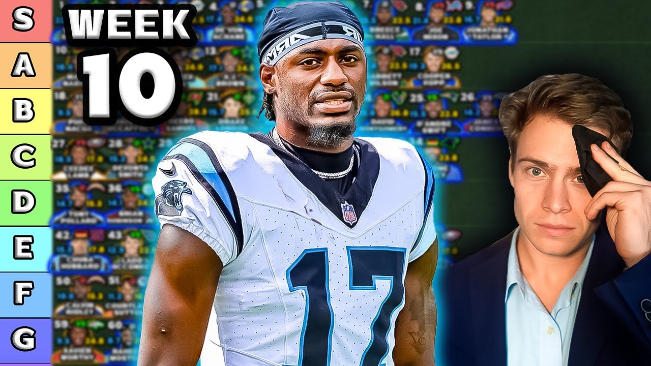 Top 70 Flex Rankings (Week 10) - YouTube