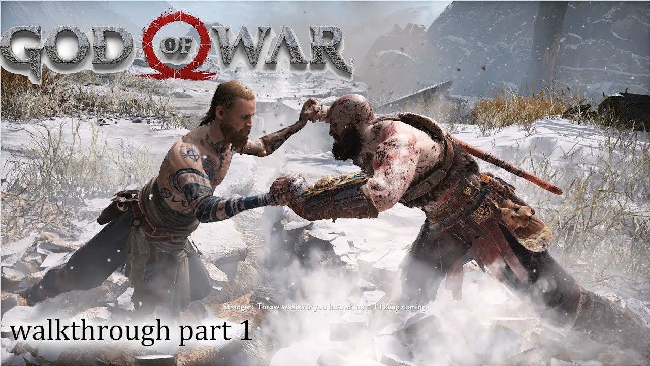 GOD OF WAR (4) (2018) - Walkthrough part 1 1080p 60fps - No commentary ...