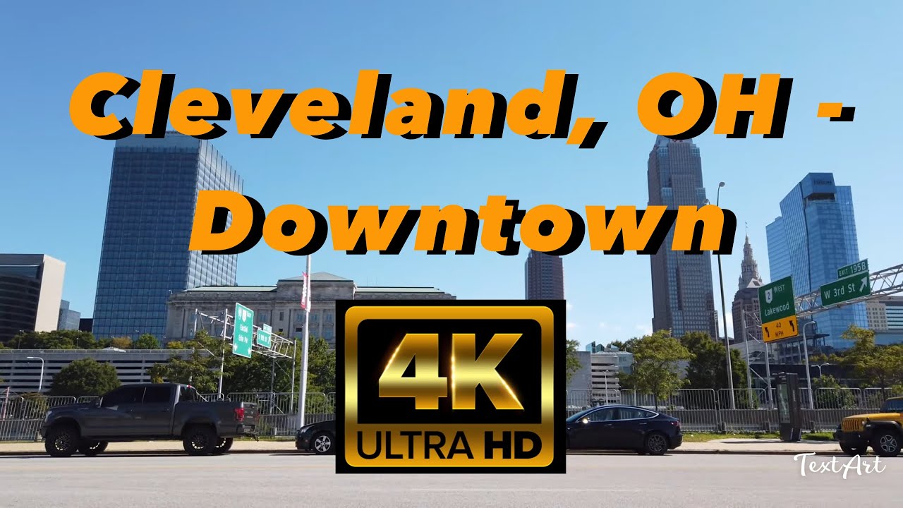 【4K】Cleveland Ohio - Day Walk - YouTube
