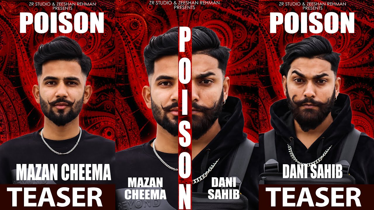 Poison (Official Teaser) Dani Sahib | Mazan Cheema | Zeeshan Rehman ...