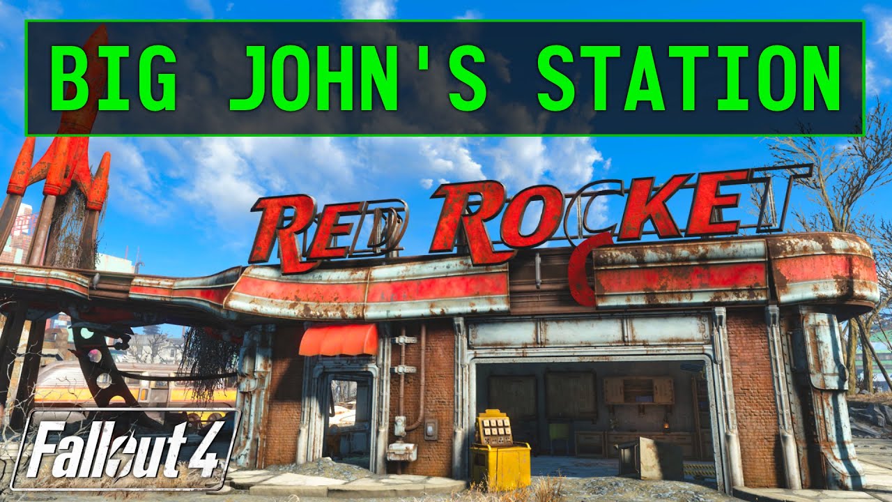 Relax At Big John’s Station | Fallout 4 Unmarked | Ep. 426 - YouTube