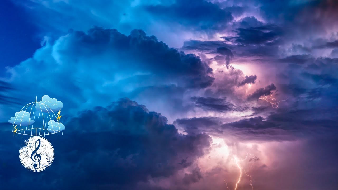 Relaxing Thunderstorm Sounds | Calming Rain and Thunder Sounds ...