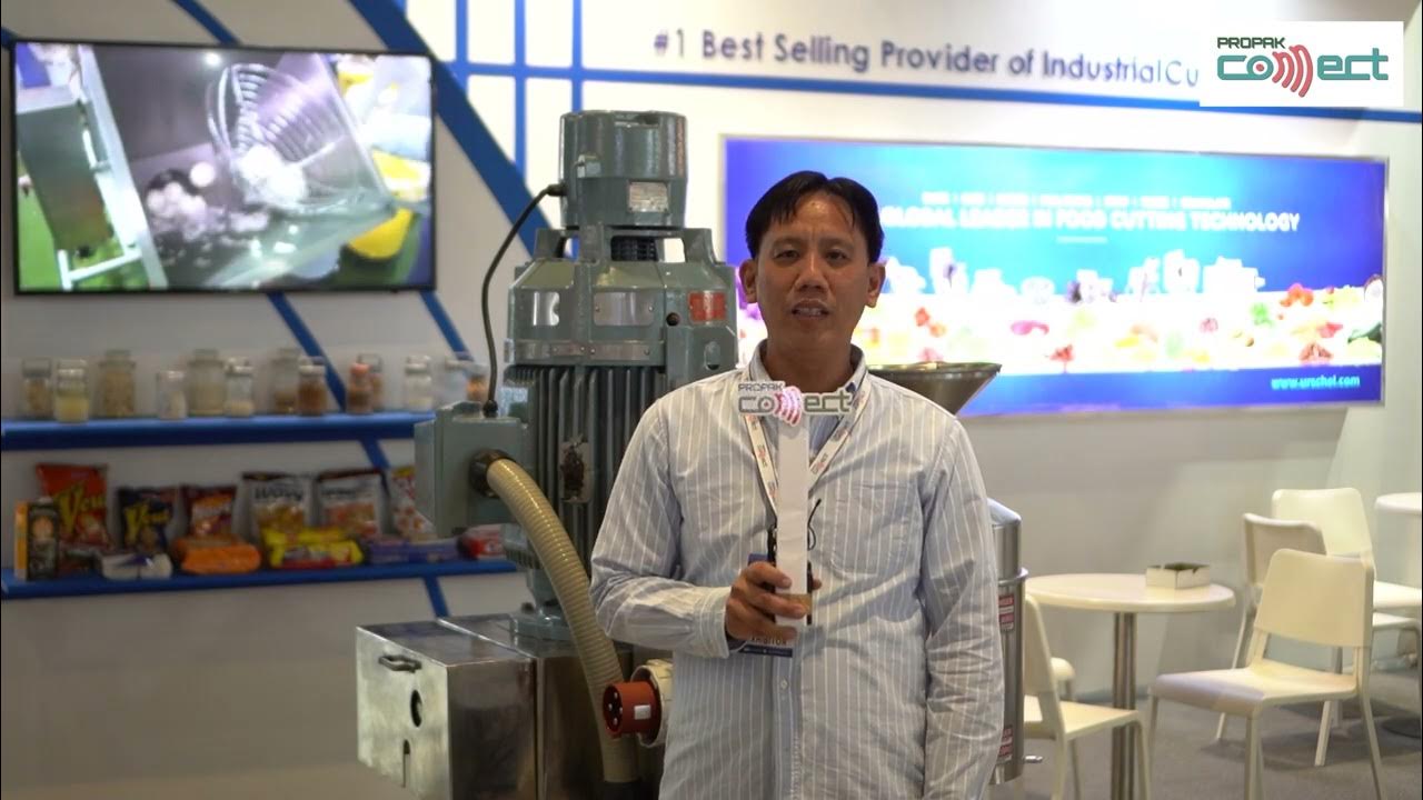 Interview Day1 with Urschel Asia Pacific Pte Ltd. at ProPak Asia 2023 - YouTube