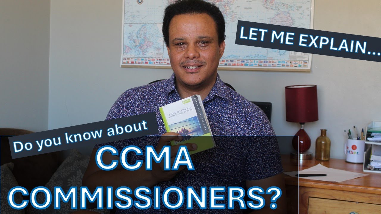 CCMA Comissioner | Jermane Mopp | All Things Labour Law - YouTube