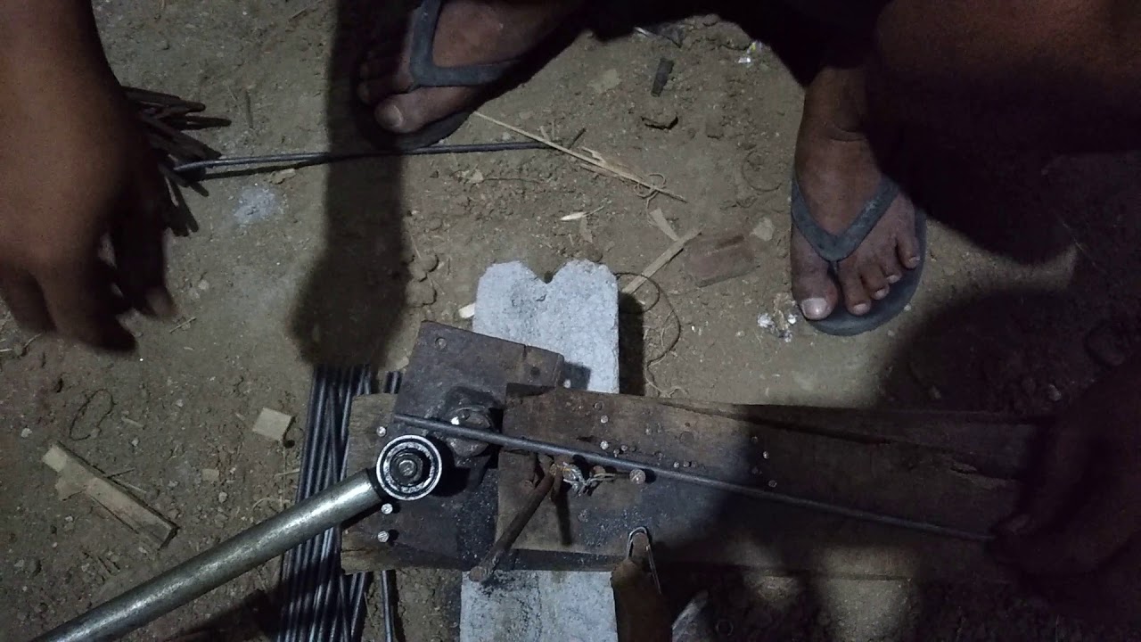 cara membuat besi begel modern - YouTube