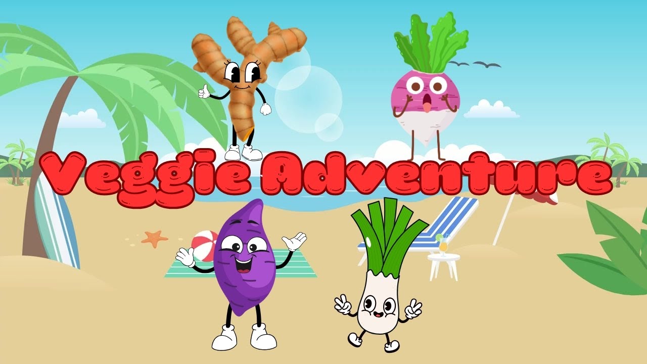 Veggie Adventure | Sing Along and Explore | Healthy Vegetables for Kids ...