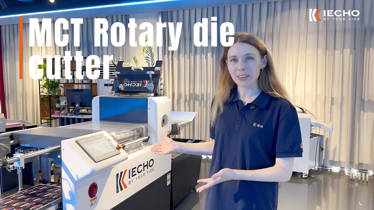 IECHO MCT-5035 flexible blade die-cutting machine#cutter #label # ...