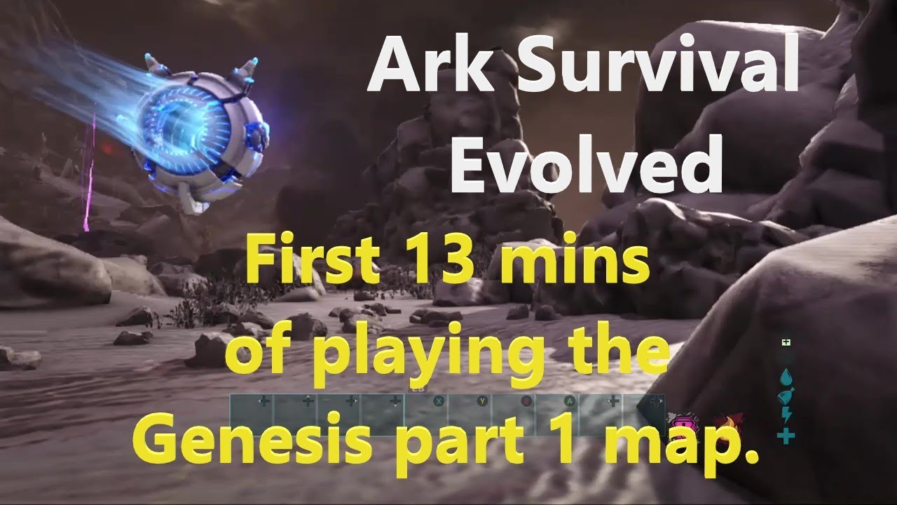 My First 13 Minutes Playing The New Ark Genesis Map - YouTube