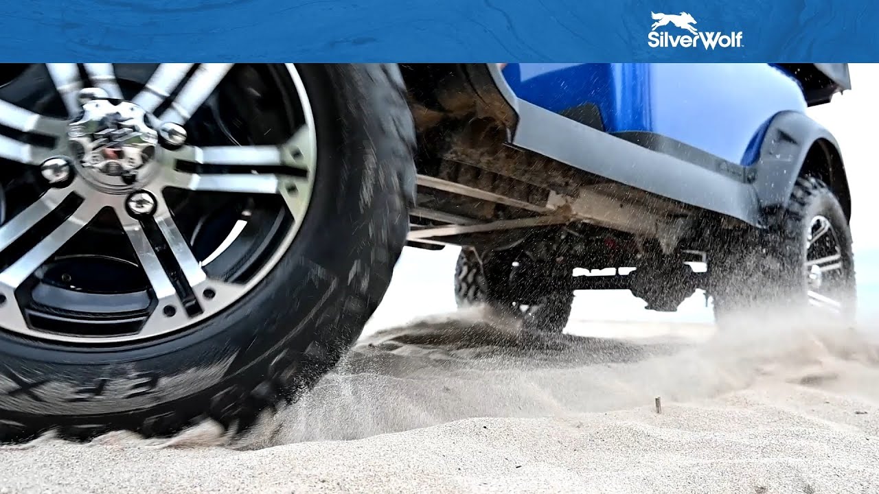 SilverWolf™ - GOLF CART 4X4 CONVERSION KIT - YouTube