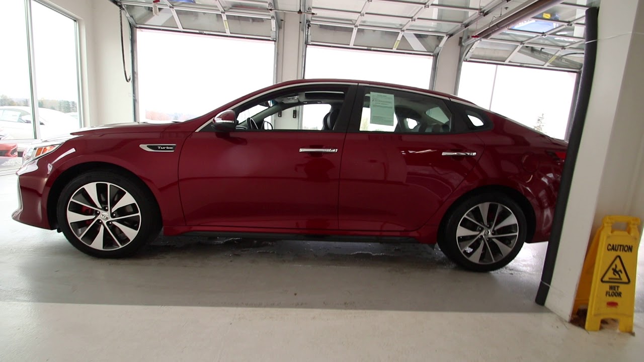 2016 Kia Optima SX Turbo | Remington Red | GG051870 | Seattle | Sumner ...