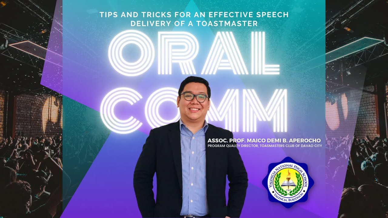 Oral Comm: Tips and Tricks for an Effective Speech Delivery - YouTube