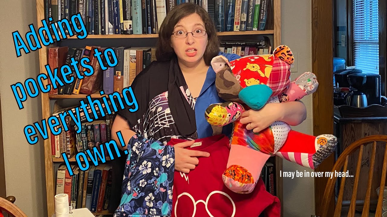 Putting Pockets On Everything I Own - YouTube