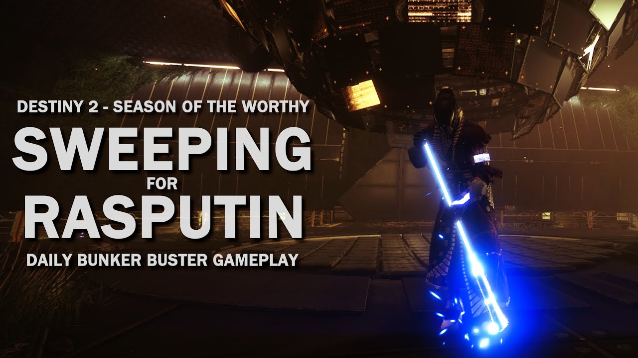 Sweeping For Rasputin - Destiny 2 - "Daily Bunker Buster" Arena ...