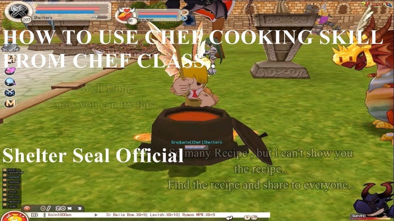 How to Use Chef Cooking from Chef Class - Seal Blade Of Destiny - YouTube