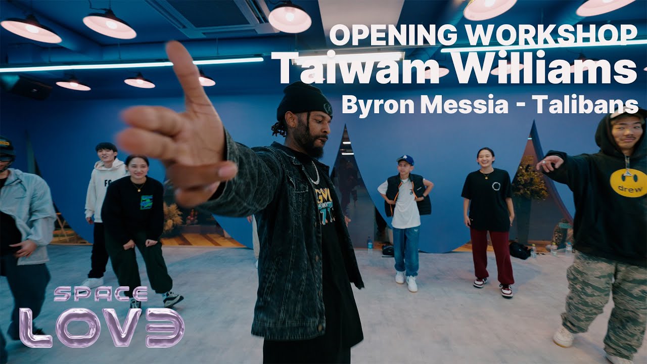 from America 】Taiwan Williams WORKSHOP : Talibans - Byron Messia - YouTube