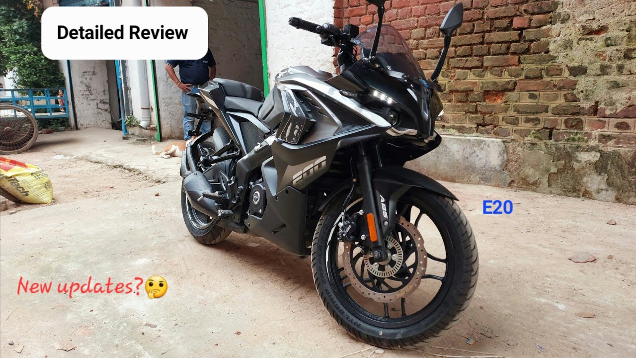 New Bajaj RS 200 | 2023 E20 review updates? | The Legend ️ - YouTube