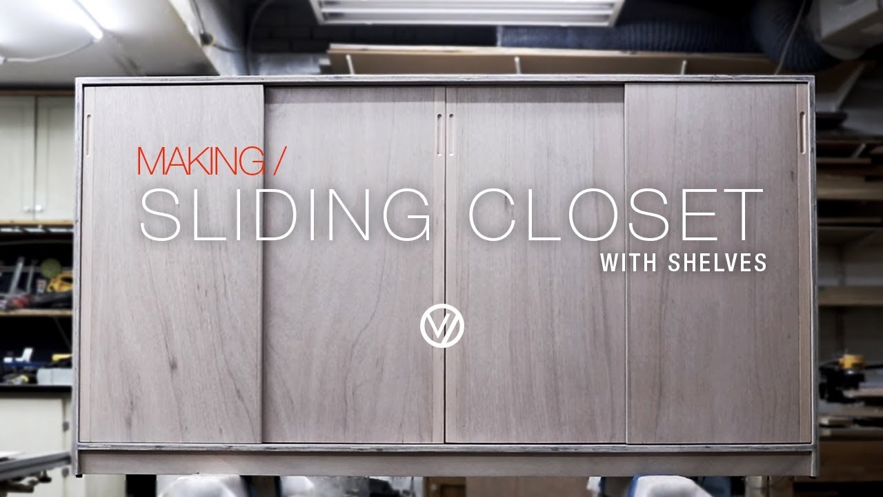 W51_Sliding closet with shelves - YouTube