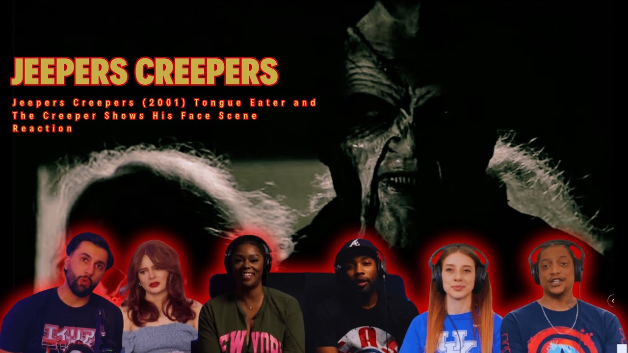 Jeepers Creepers 2001 Tongue Eater and The Creeper Shows His Face Scene ...