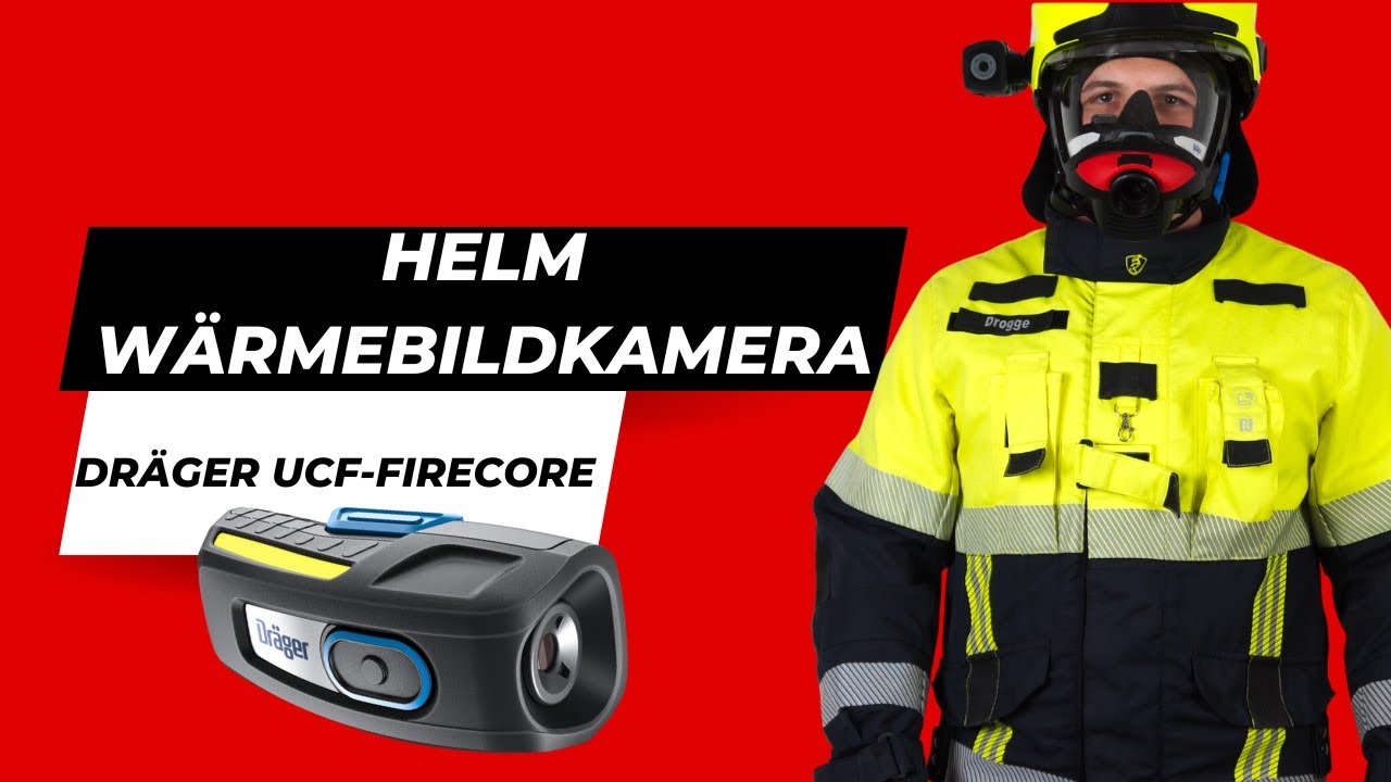 WÄRMEBILDKAMERA am Helm | Das taugt die Dräger UCF FireCore | - YouTube