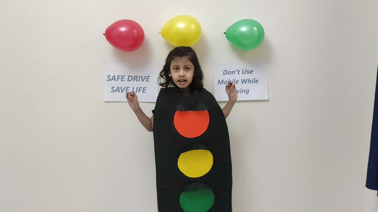 Fancy dress competition-traffic signal light🚦 - YouTube