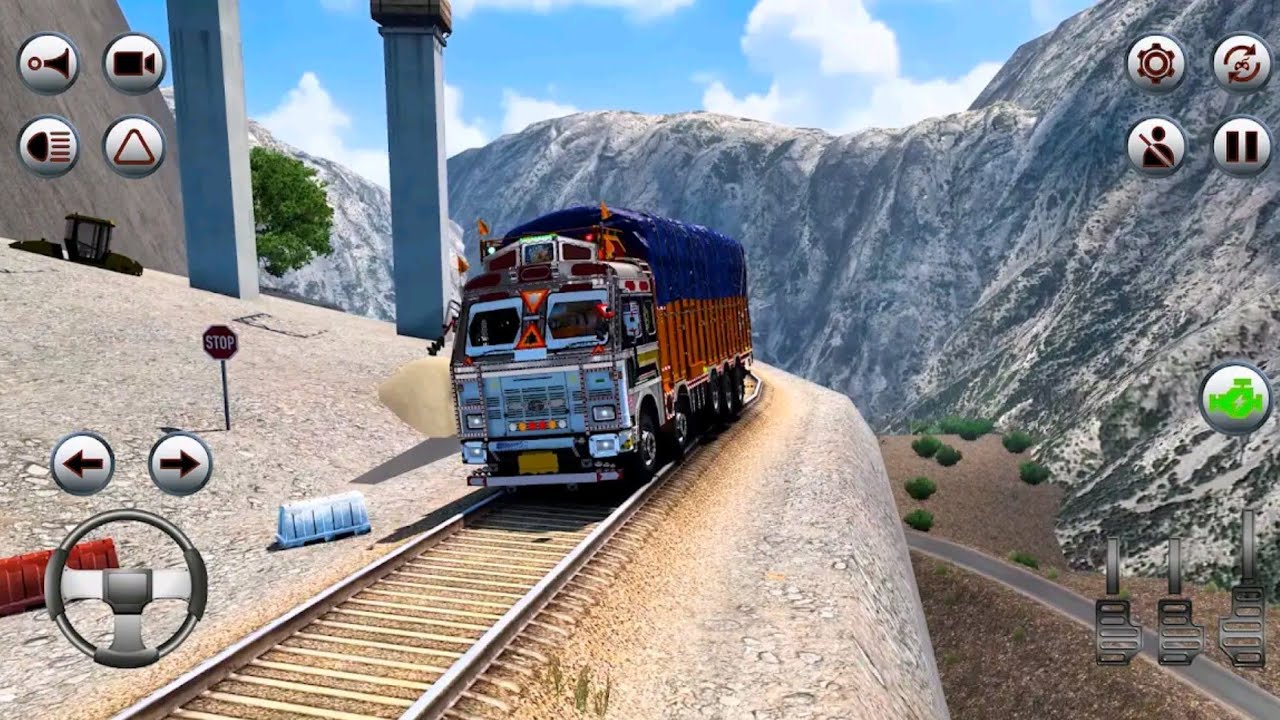 New transfer truck driver android Gameplay impossible transfer truck ...