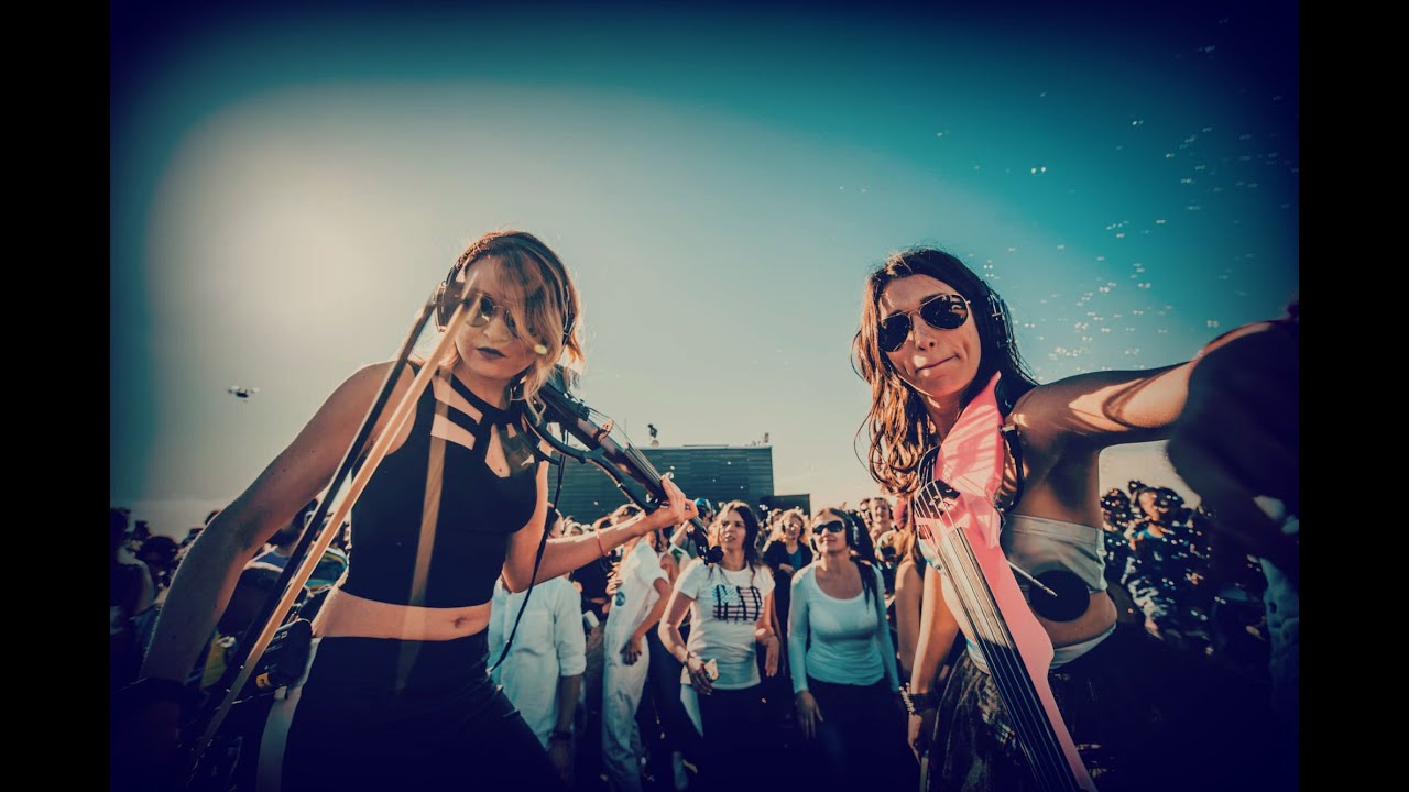 Sarah Charness & Alfiya Glow| DJ Electric Violin Duo - YouTube