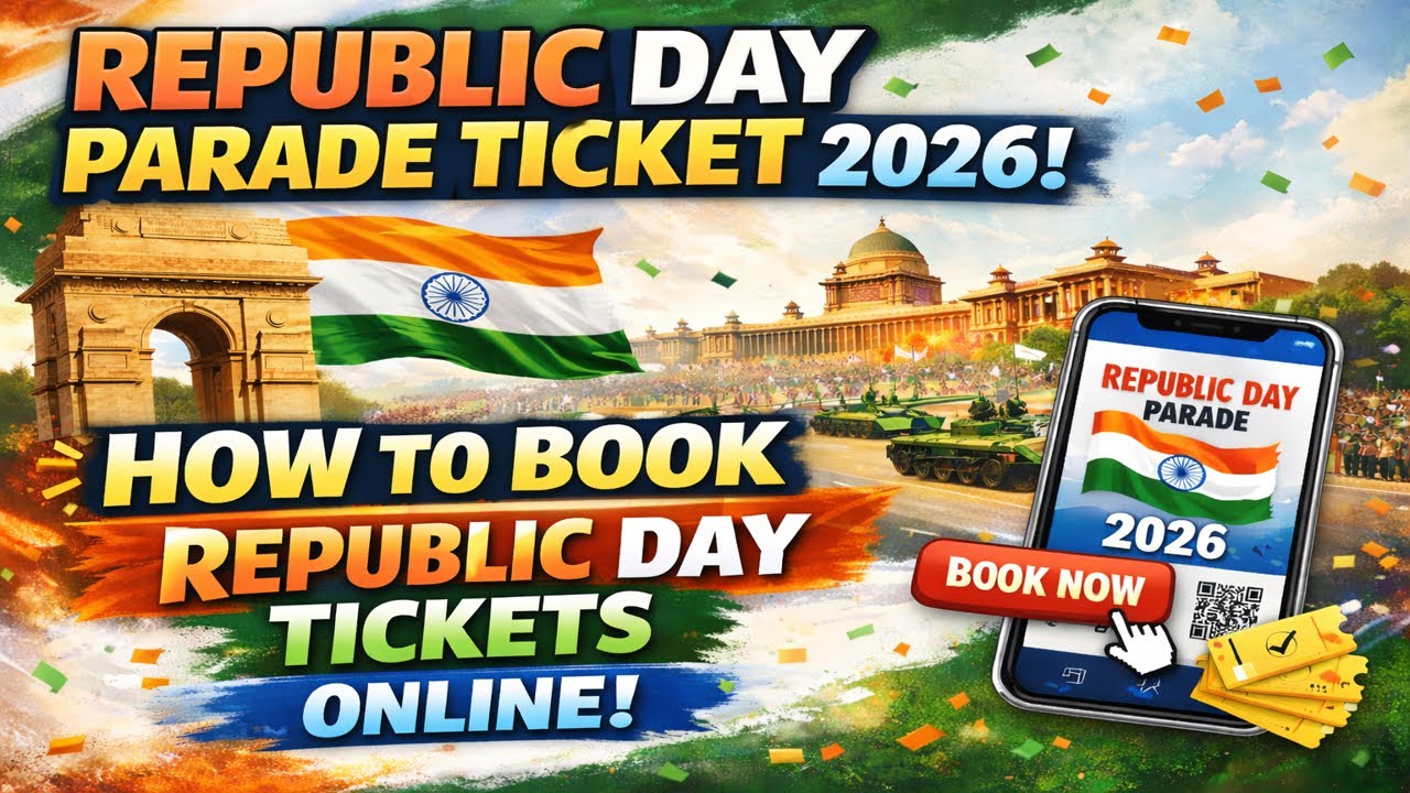 Republic Day Parade Ticket 2026 online | How To Book Republic Day ...