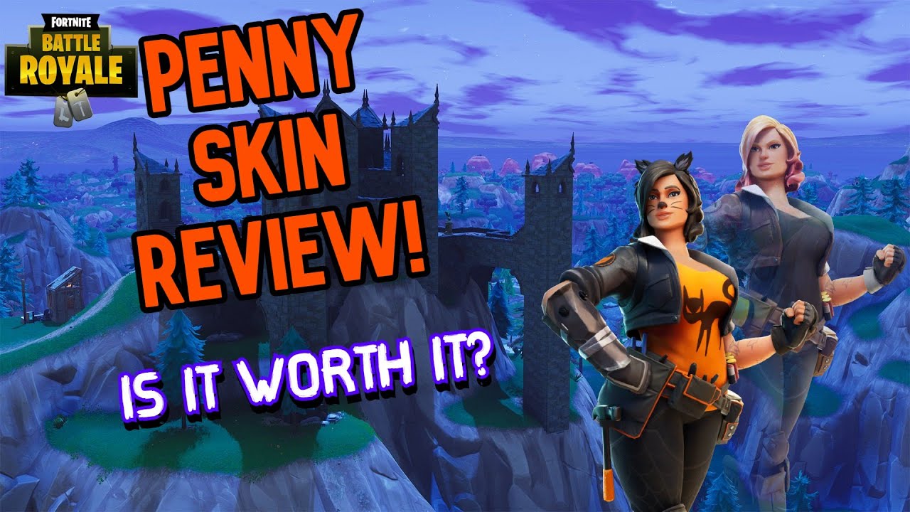 PENNY SKIN REVIEW - HALLOWEEN EDIT STYLE + REGULAR - Fortnite BR - YouTube