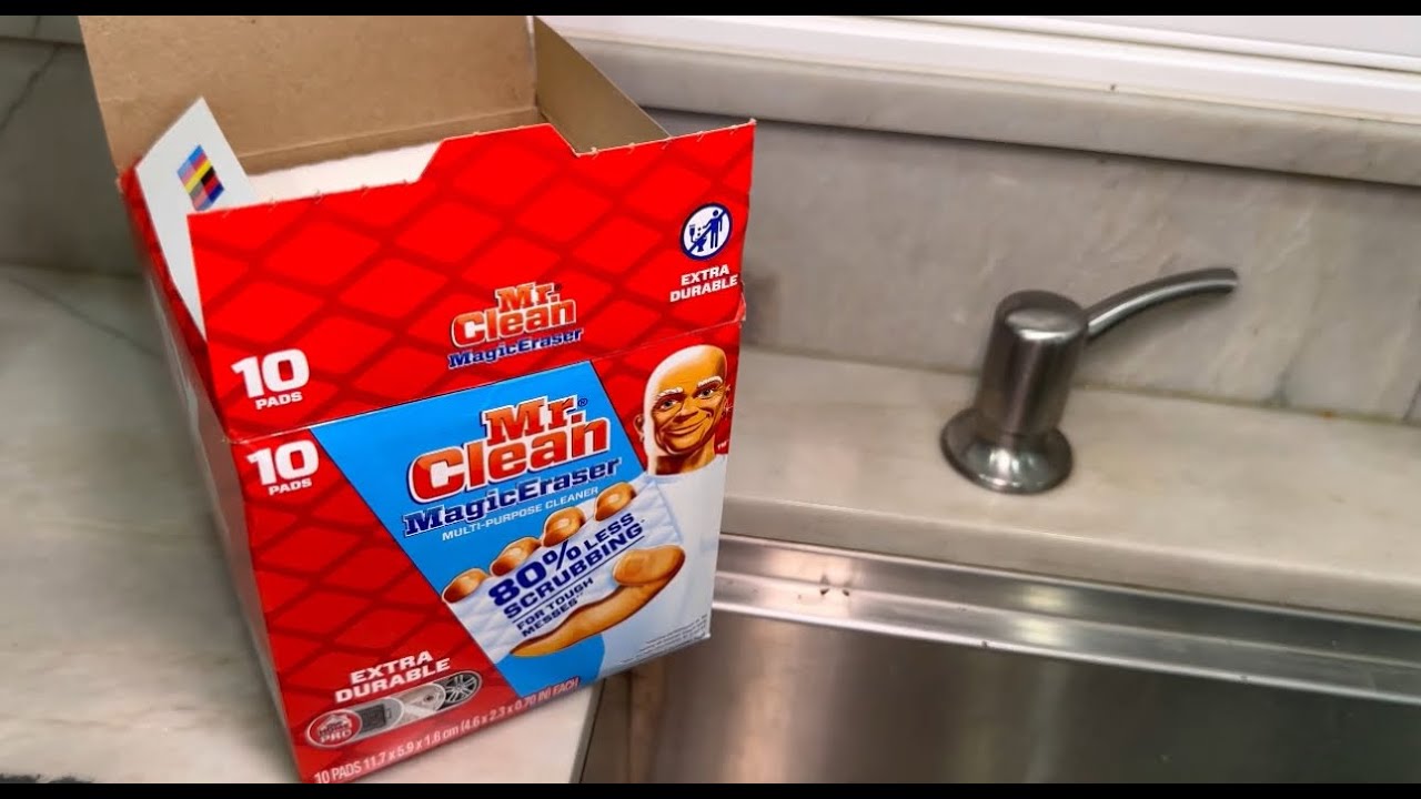 Review Of Mr. Clean Magic Eraser Extra Durable | The Ultimate Cleaning ...
