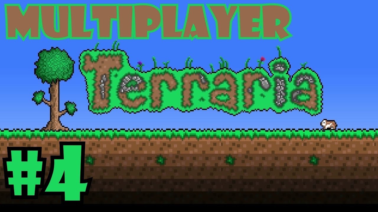Multiplayer Terraria #4 - Face Monsters! - YouTube