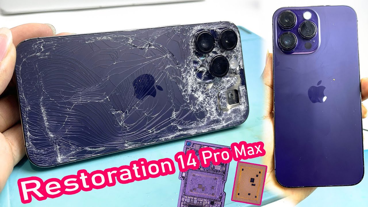Restoration iPhone 14 Pro Max Destroyed & Swap Mainboard #technology # ...