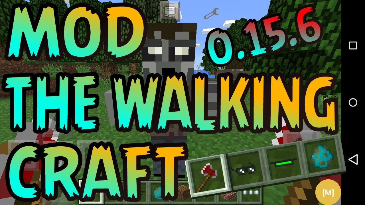 MOD THE WALKING CRAFT ATUALIZADO PARA MINECRAFT PE! MOD DO THE WALKING ...