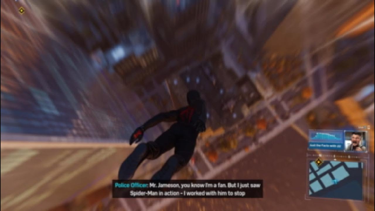 Spider-man full game - Jumping from tall building - YouTube