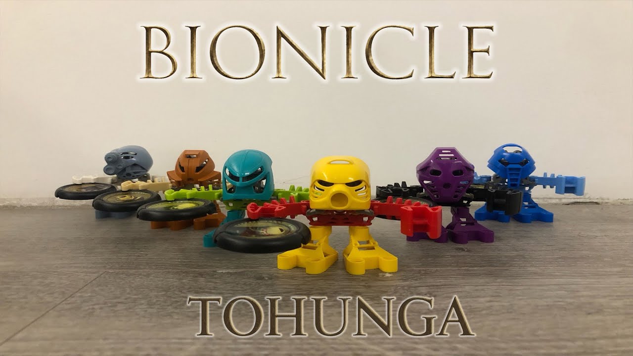 Обзор Lego Bionicle - Tohunga (1388, 1389, 1390, 1391, 1392, 1393 ...