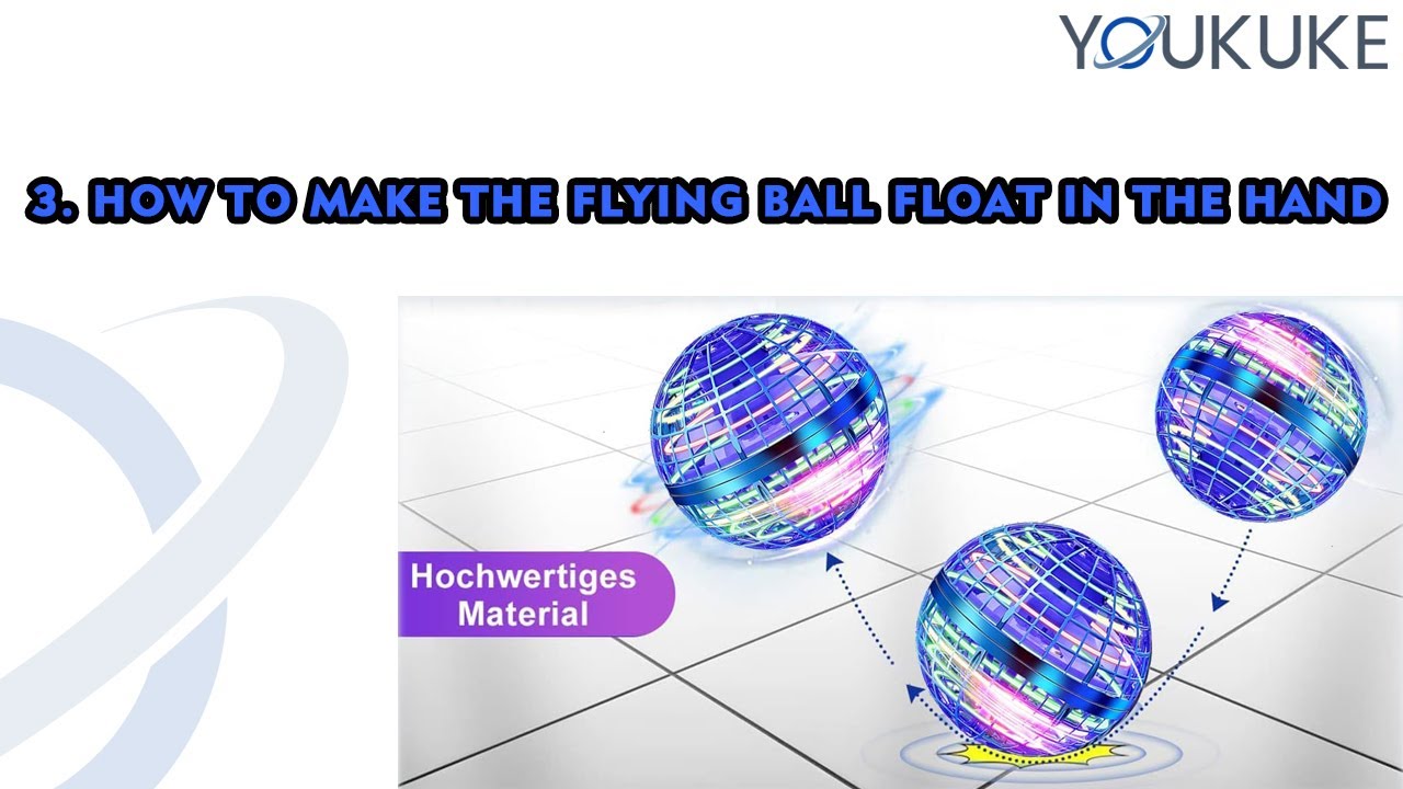 3. HOW TO MAKE THE FLYING BALL FLOAT IN THE HAND - YouTube