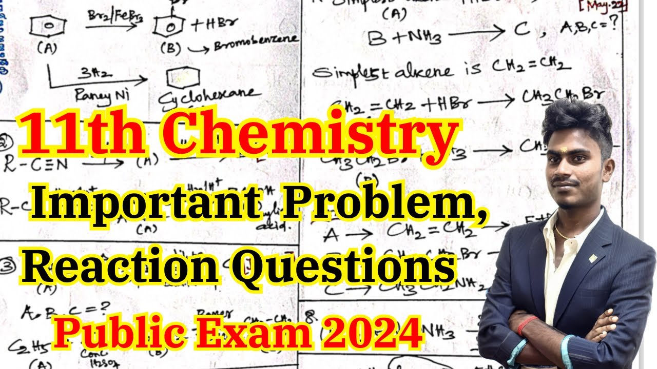 11th Chemistry Important Questions 2024 Compulsory Problems 11th-chemistry-important-questions-2024-compulsory-problems