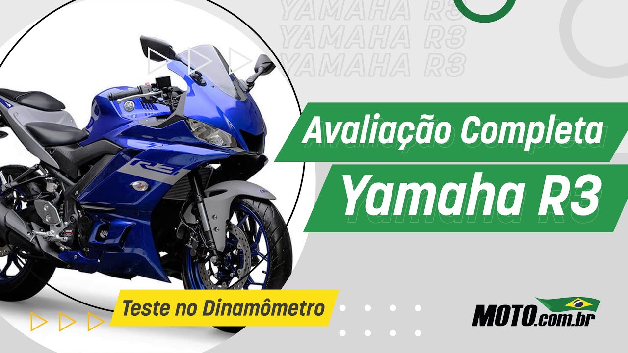Yamaha R3: Avaliação Completa com dinamômetro | MOTO.com.br - YouTube