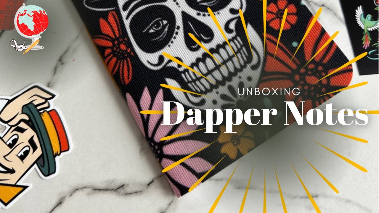 Unboxing Dapper Notes! - Dos Calaveras - YouTube